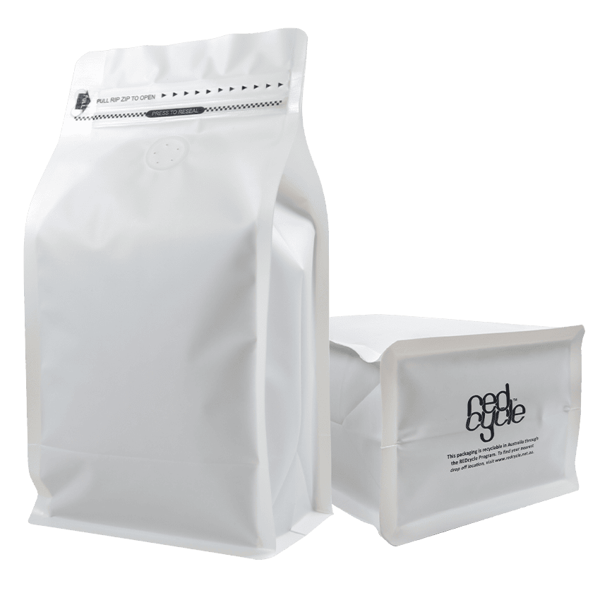 500g Box Bottom Bags - The Bag Broker Australia - food and coffee packaging